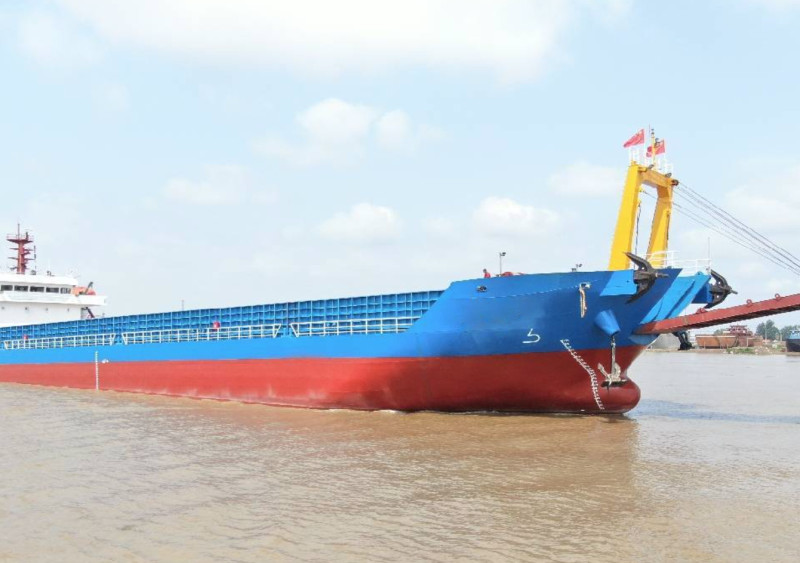 5000 ton deck barge LCT for sale | Second-hand cargo ship trading ...