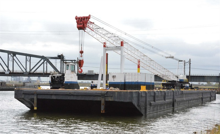 Crane Barge for sale